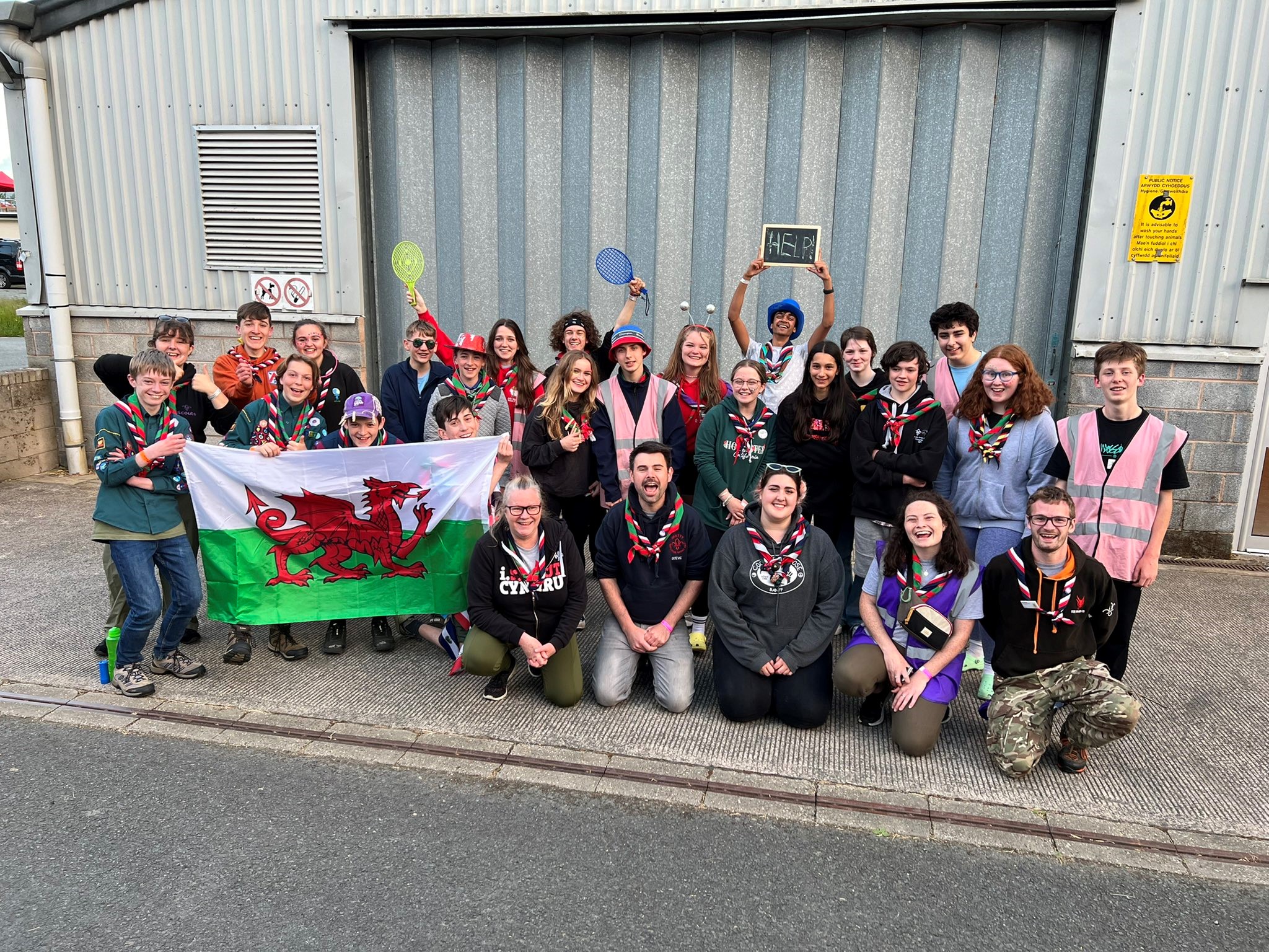 Volunteering at the 2026 All Wales Scout Camp - ScoutsCymru