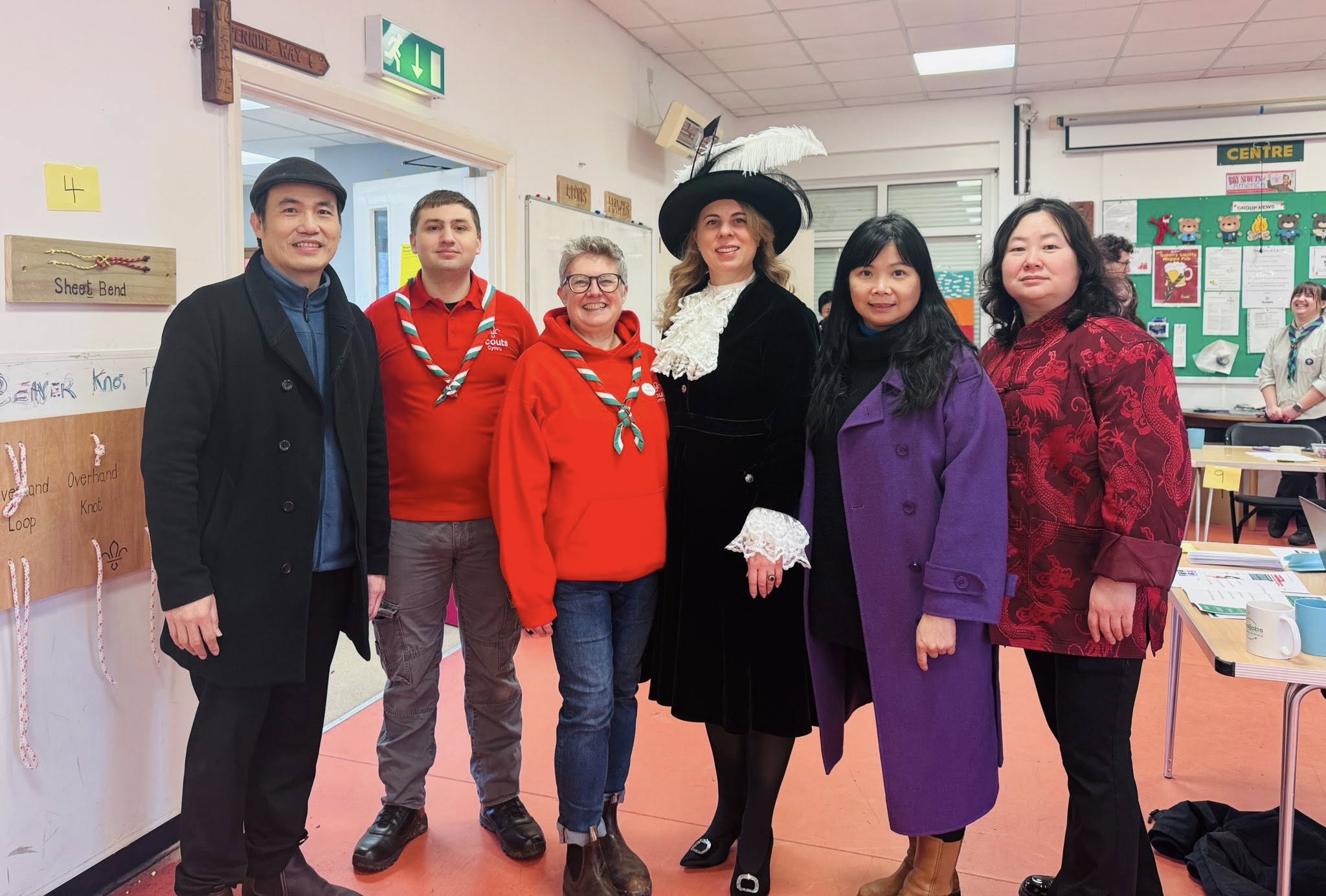 High Sheriff recognises new volunteers at Sketty Scouts open day ...
